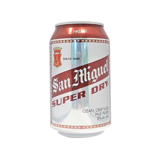 San Mig Beer Super Dry Can 330ml - Landmark