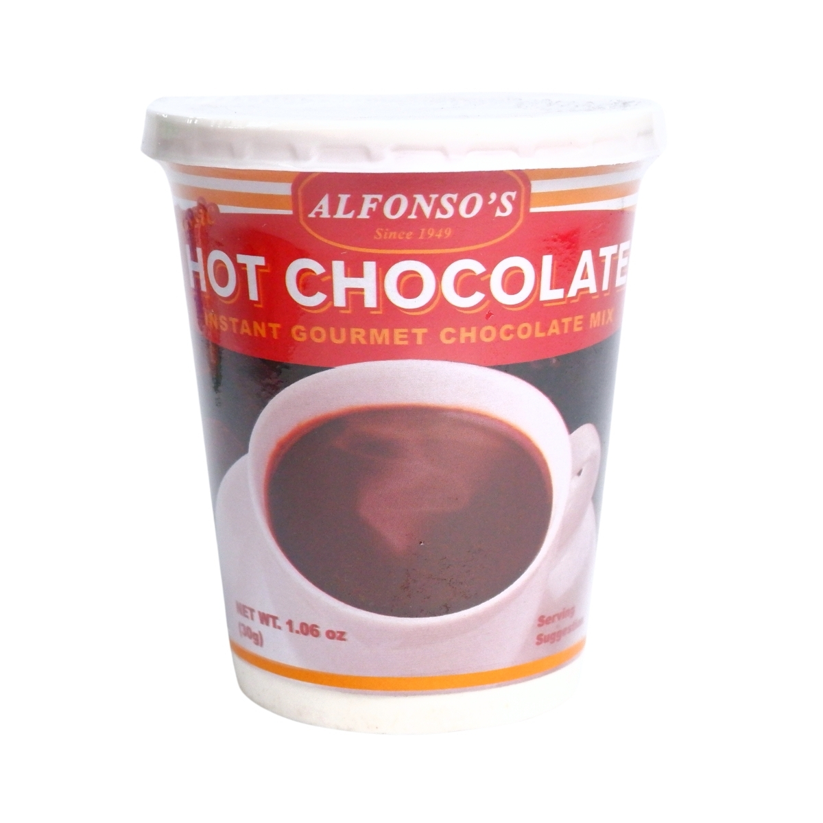 Alfonso's Hot Chocolate Mix Cup 30g - Landmark