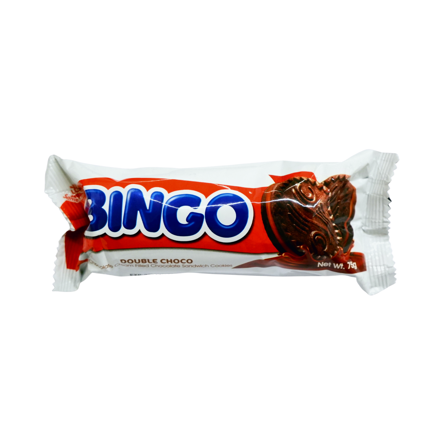 Bingo Double Chocolate Sandwich Cookies Slugs 75g – Landmark