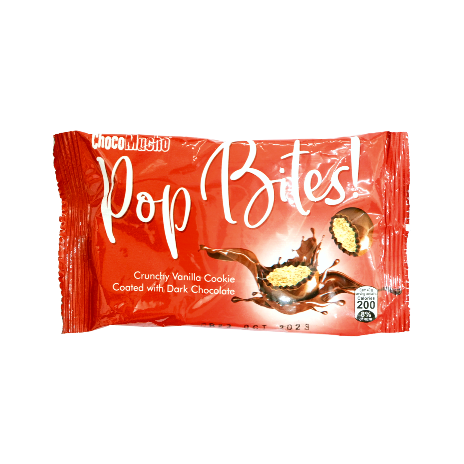 Choco Mucho Pop Bites Crunchy Vanilla Cookie 40g - Landmark
