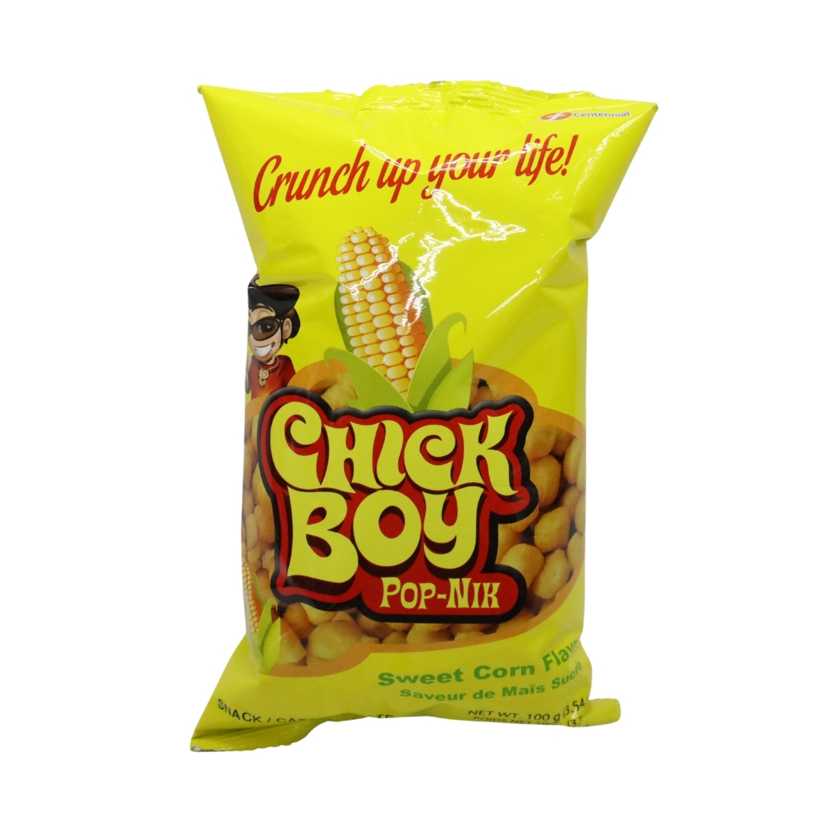 Centennial Chick Boy Pop-Nik Sweet Corn Flavor Snack 100g - Landmark