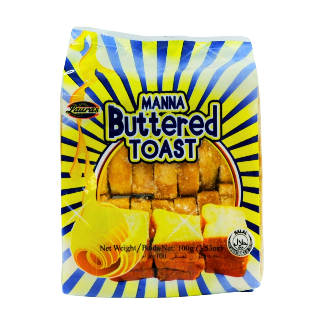 Laura's Manna Buttered Toast 100g - Landmark