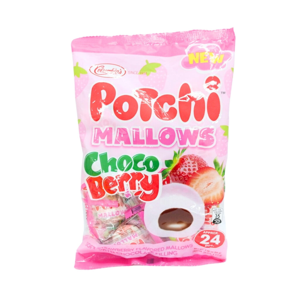 Columbia's Potchi Chocolate Strawberry Mallows 84g - Landmark
